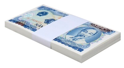 100xVietnamese Dong 5K 5000 Banknote 1991 Vietnam VND Uncirculated UNC ...