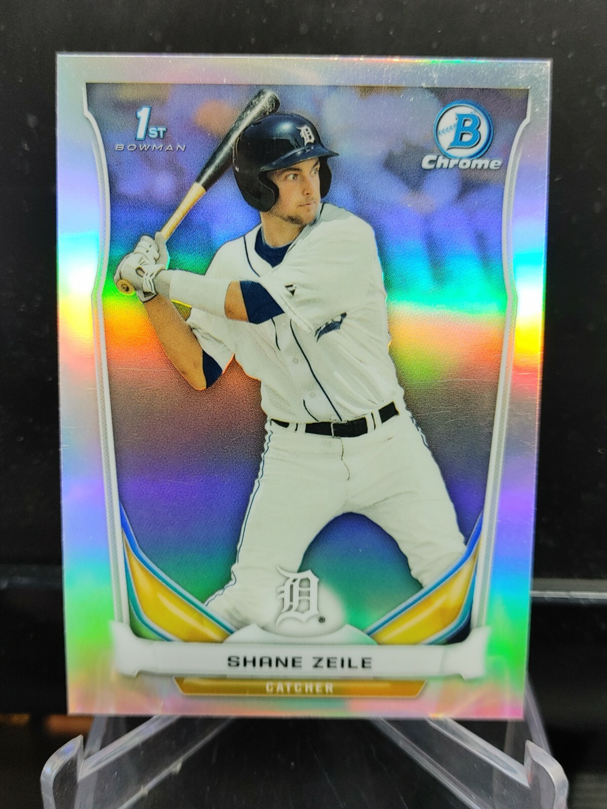 Shane Zeile RC 2014 Bowman Chrome Draft Prospects Refractor #CDP132 ...