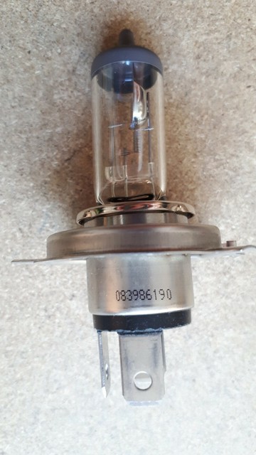 Halfords Ultra Brilliance Front Car Bulb Xenon White 12v 60/55w H4 ...