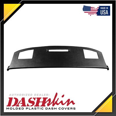 DashSkin 84-89 C4 Corvette Molded Plastic Dash Cover Cap Skin Overlay ...