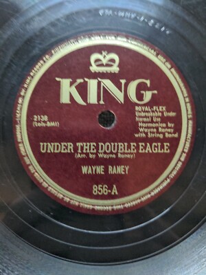 78 RPM Under The Double Eagle Fast Train Through Arkansas Wayne Raney ...