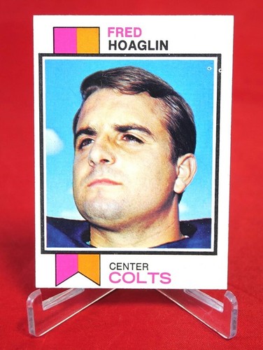 Fred Hoaglin TOPPS Football Card 1973 #259 NFL EX-NM | eBay