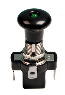 45571 Switch Pull/Push A LED 12V Green 10A 1pz | eBay Australia