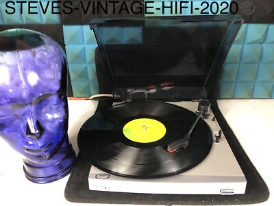 BUSH MTT1 MINI TURNTABLE with BUILT IN PHONO STAGE (VINYL RECORDS) L@@K ...