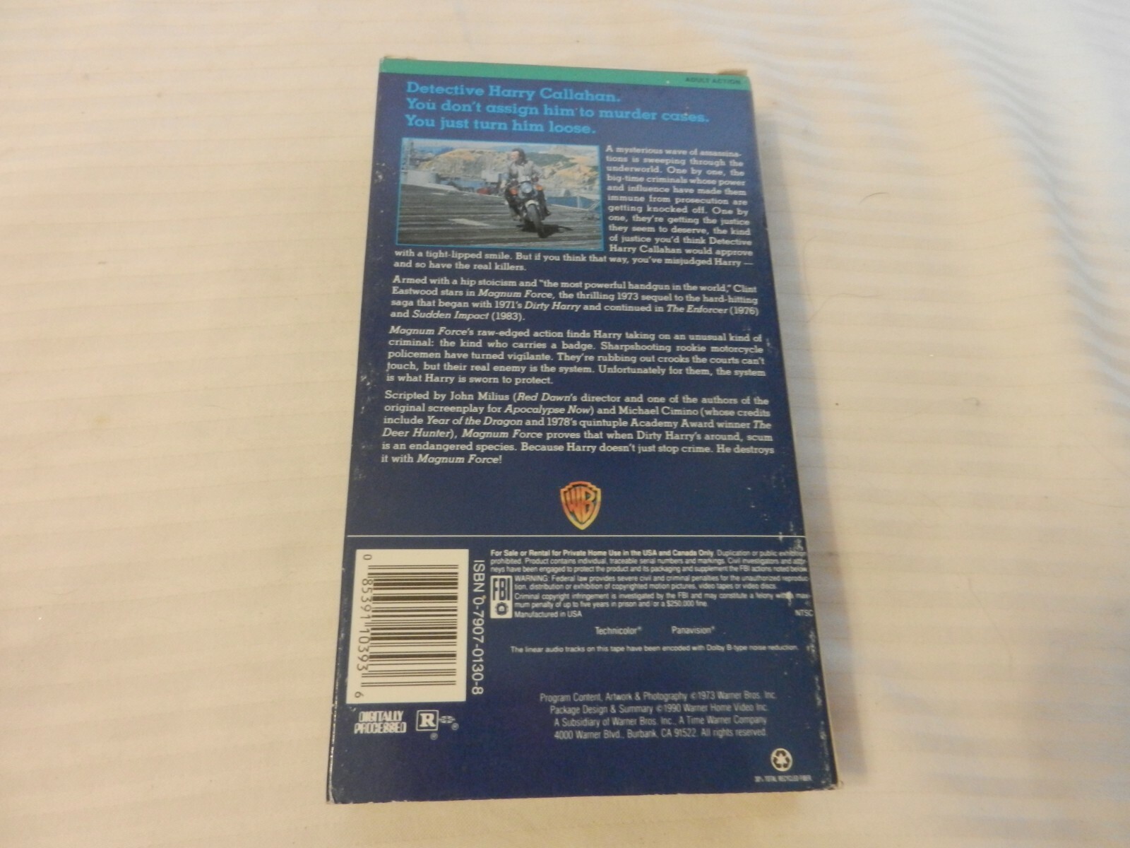 Magnum Force (VHS, 1998) Clint Eastwood, David Soul, Robert Urich ...