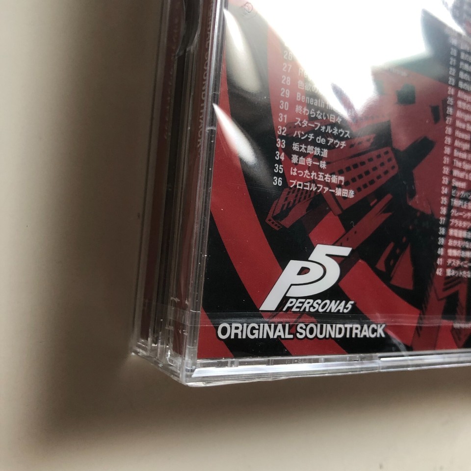 Persona 5 Original Soundtrack OST 3CD Music CD Japan NEW 4580357661605| eBay