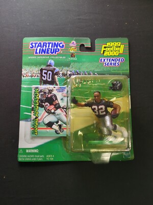 1999 extended series Starting Lineup Jamal Anderson NFL Atlanta Falcons ...