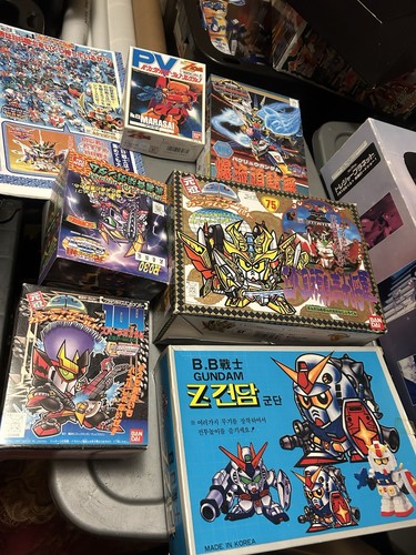 Vintage SD Gundam Lot BB Bandai Huge!! | eBay