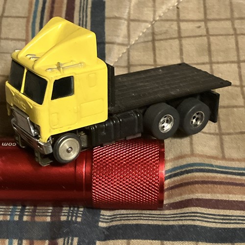 Custom Yellow Cab Over Semi Afx Truck Ho | eBay