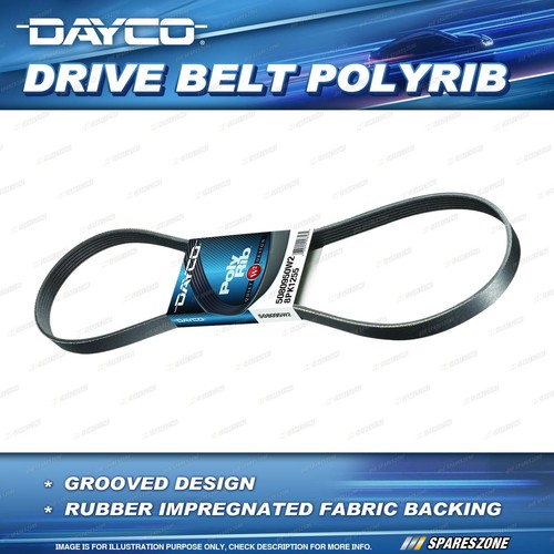 Dayco Alternator Fan Belt for DAF CF85 XF95 XE 12.6L 6 cyl 1998-2007 ...