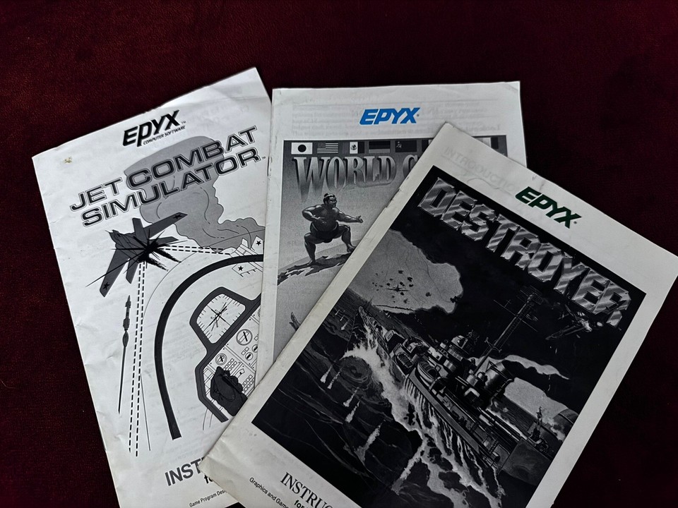 EPYX Commodore 64/128 Game Lot | eBay