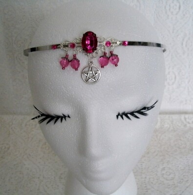 Pink Pentacle Wiccan Pagan Wicca Witch Witchcraft Goddess Priestess ...