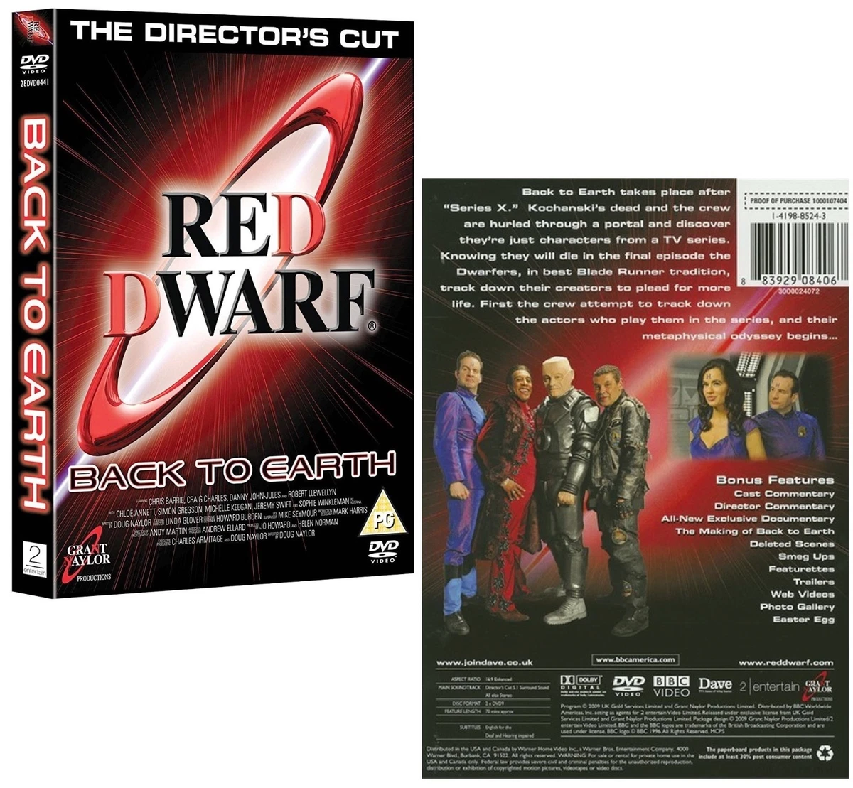 Red Dwarf X Dvd