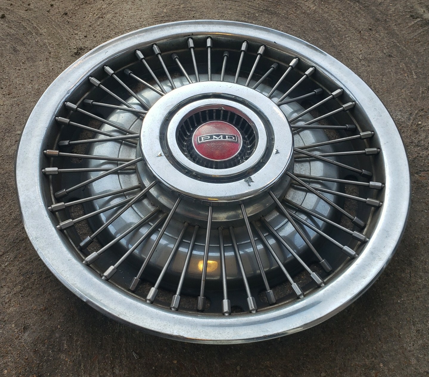 1967-1972 Pontiac Firebird Tempest 14" Wire Spoke Hubcaps Wheel Covers ...