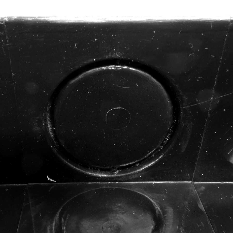 Black Back Box Surface Mount Single or Double 1G 2G with Conduit and ...