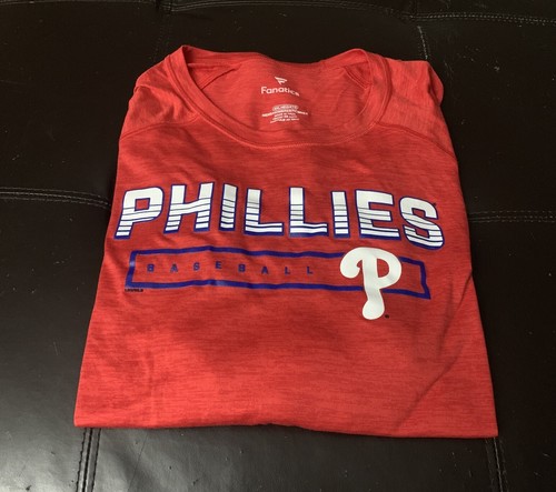 NWT Fanatics Philadelphia Phillies T-Shirt Mens Size3XL XXXL Red ...