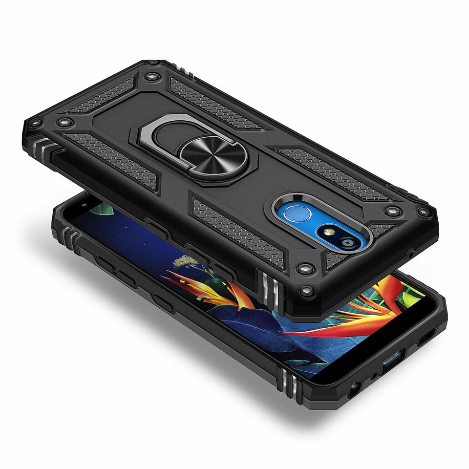 For LG Rebel 4 LTE/Aristo 4 Plus Phoenix 4 Case Cover+Tempered Glass ...