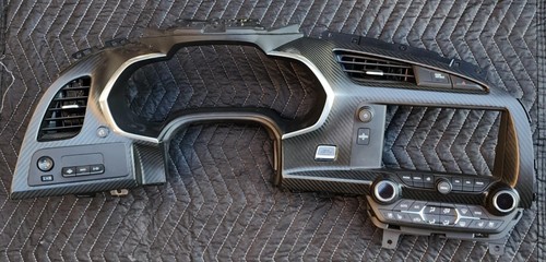 CHEVY CORVETTE C7 Z06 CARBON FIBER DASH PANEL DASHBOARD TRIM BEZEL | eBay