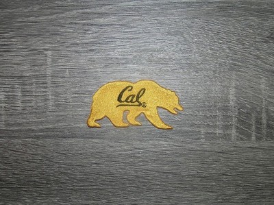 California CAL Golden Bears University Embroidered Iron On Patch 3" x 2 ...