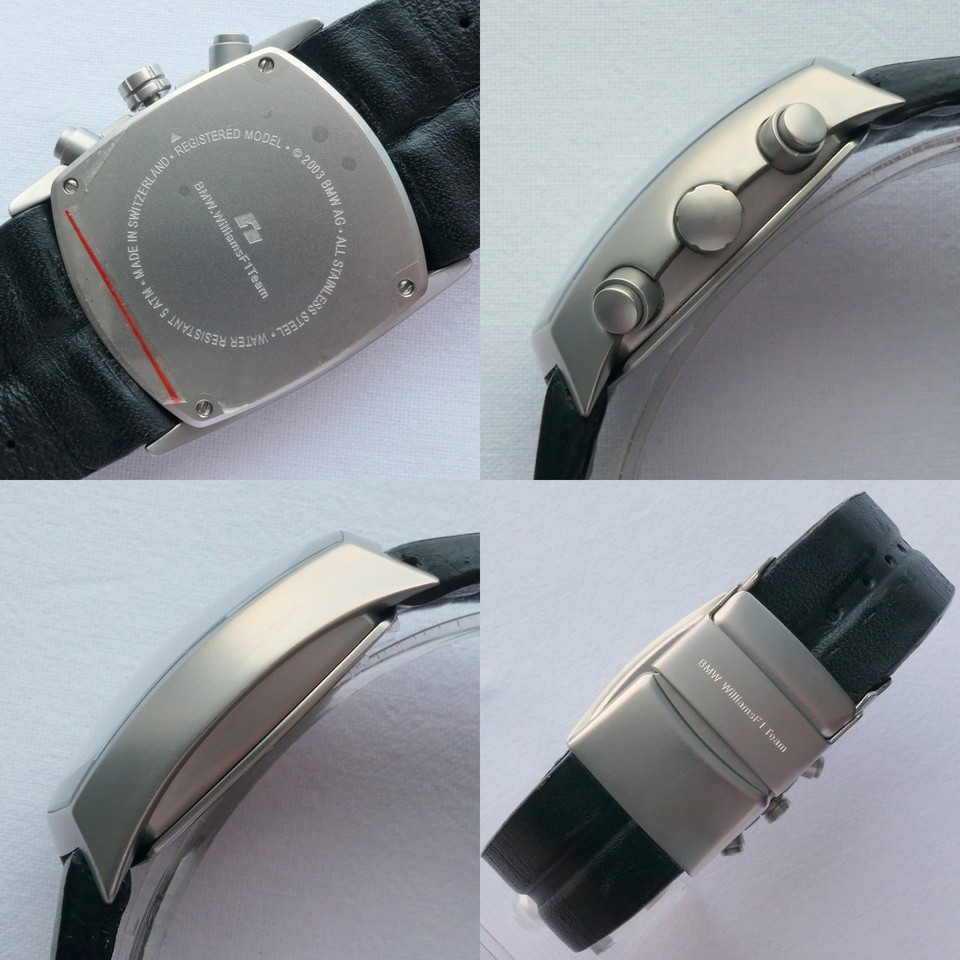 BMW Williams F1 Team Formula 1 Racing Motorsport Car Accessory Watch ...