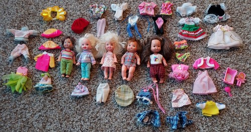 Vintage Barbie Baby Kelly Heart Family Happy doll clothing accessory ...