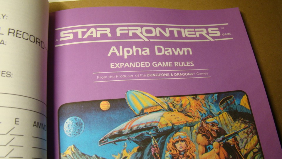 STAR FRONTIERS - ALPHA DAWN **NEW NM/MT 9.8 NEW* SOFT BACK DUNGEONS ...