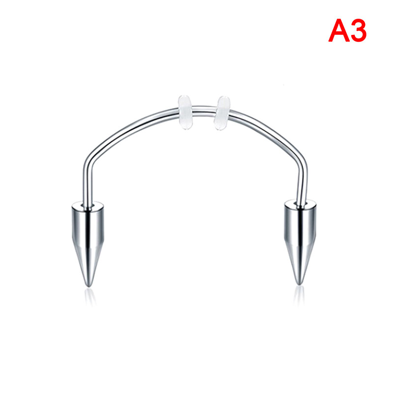 1PC Titanium Steel C Rod Vampire Fangs Tooth Lips Piercing Punk Spiked Jewel*eh | eBay UK