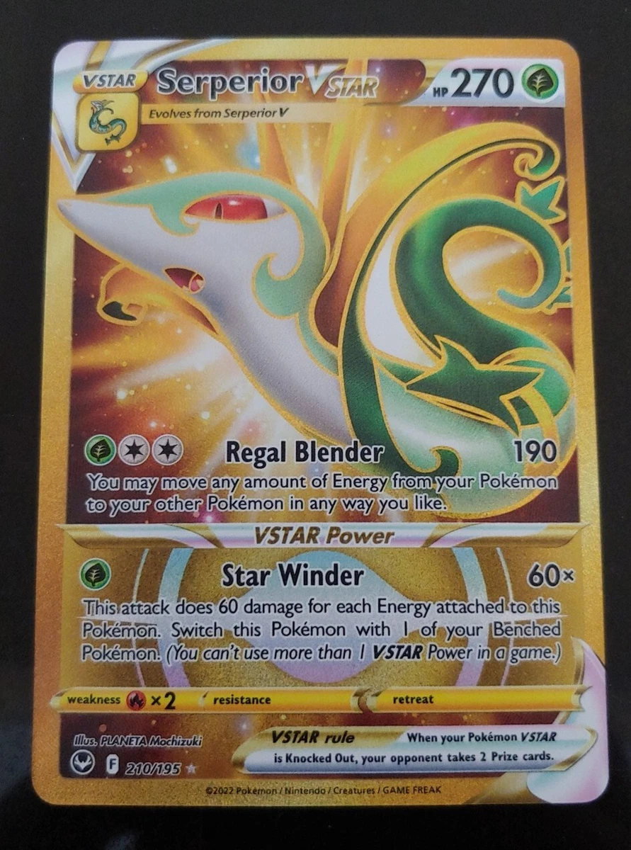 Shiny Serperior Card