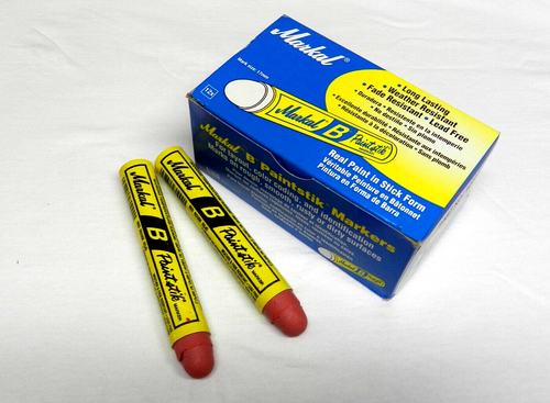 Markal "RED" Original Paint stick-12 per box | eBay