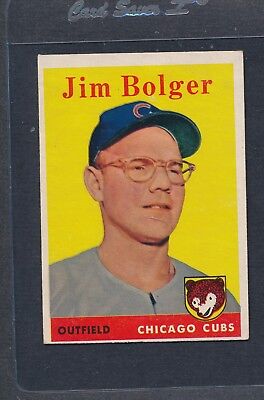 1958 Topps #201 Jim Bolger Cubs VG/EX *3572 | eBay