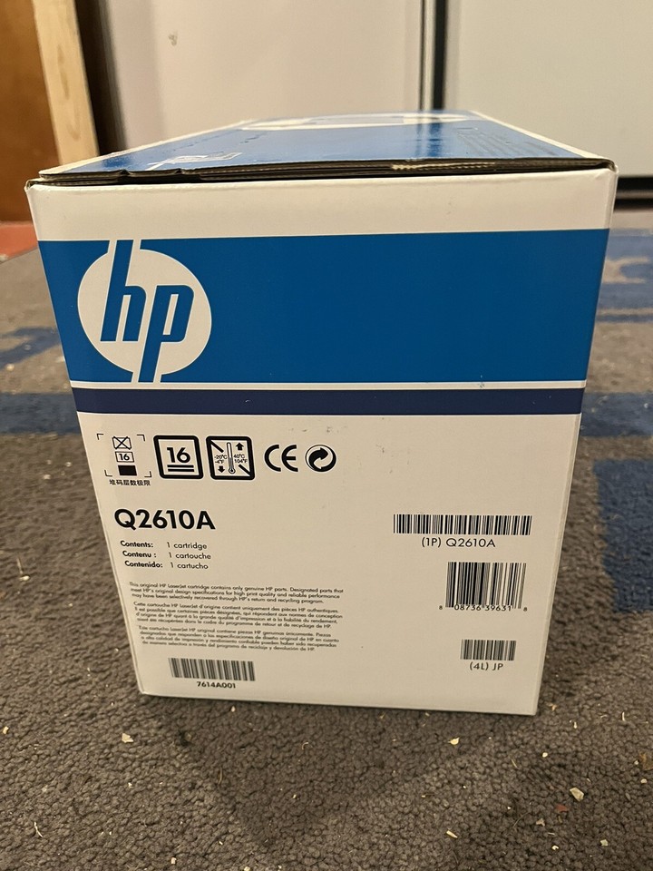 GENUINE HP Q2610A (10A) TONER CARTRIDGE | eBay