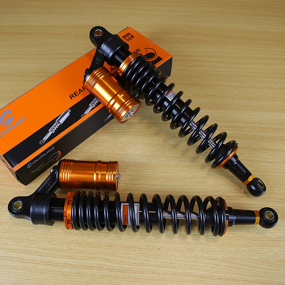 400mm Front Adjustable Air Shocks Reservoirs For Honda TRX 400EX 450R ...