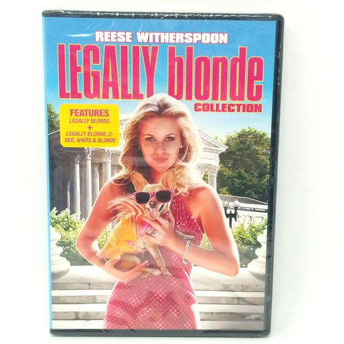 Legally Blonde Collection (2 Movies) DVD Reese Witherspoon 826663206661 ...