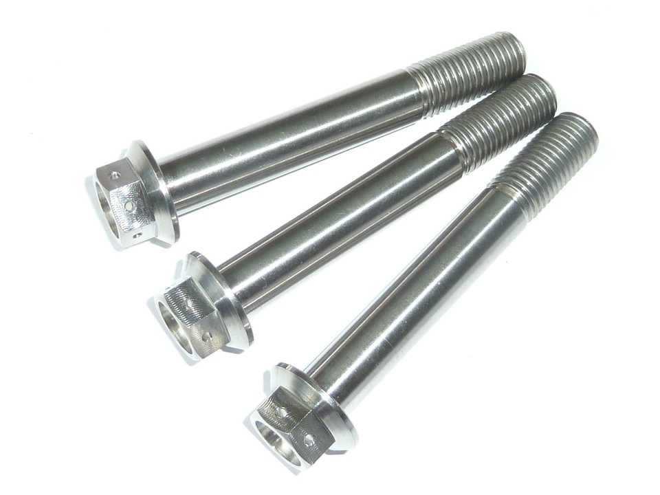 Yamaha YZF R6 2005-2024 FRONT BRAKE CALIPER MOUNT BOLTS TITANIUM HEX ...
