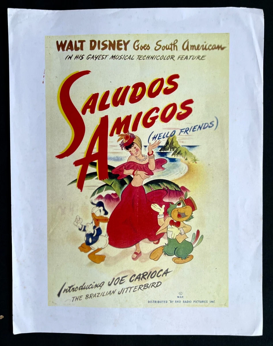 Saludos Amigos Poster