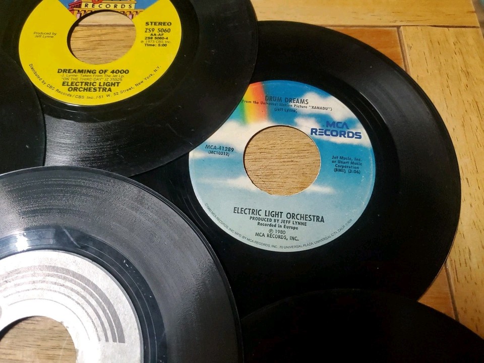 Electric Light Orchestra ELO Set of 5 Records Don't bring me down 45 RPM 7" J4 | eBay