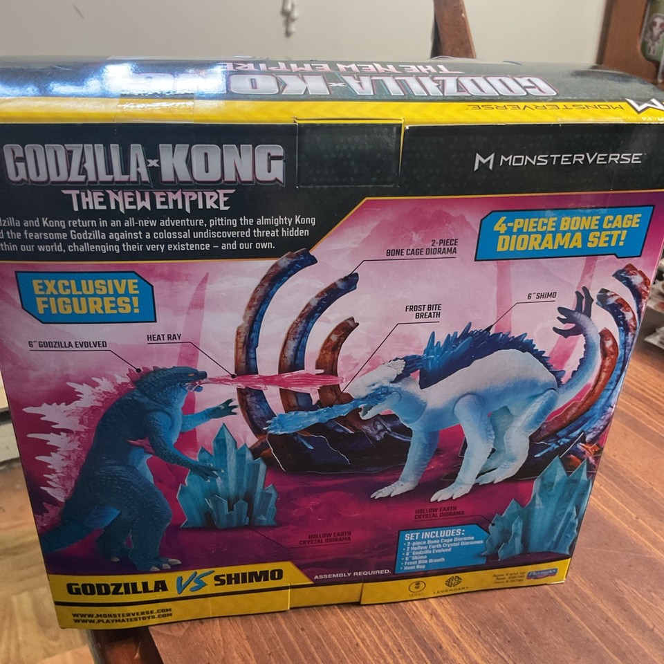 Godzilla x Kong: The New Empire Godzilla Shimo Ice Titan Action Figures ...