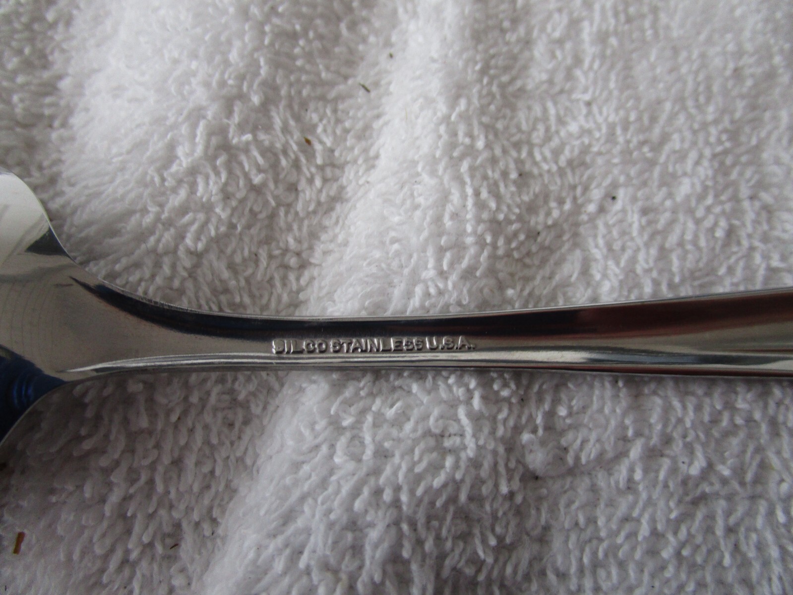 SET OF 2~~Silco 7" Spoons~ Prevue Pattern~ Stainless Steel USA~~~CLEAN ...