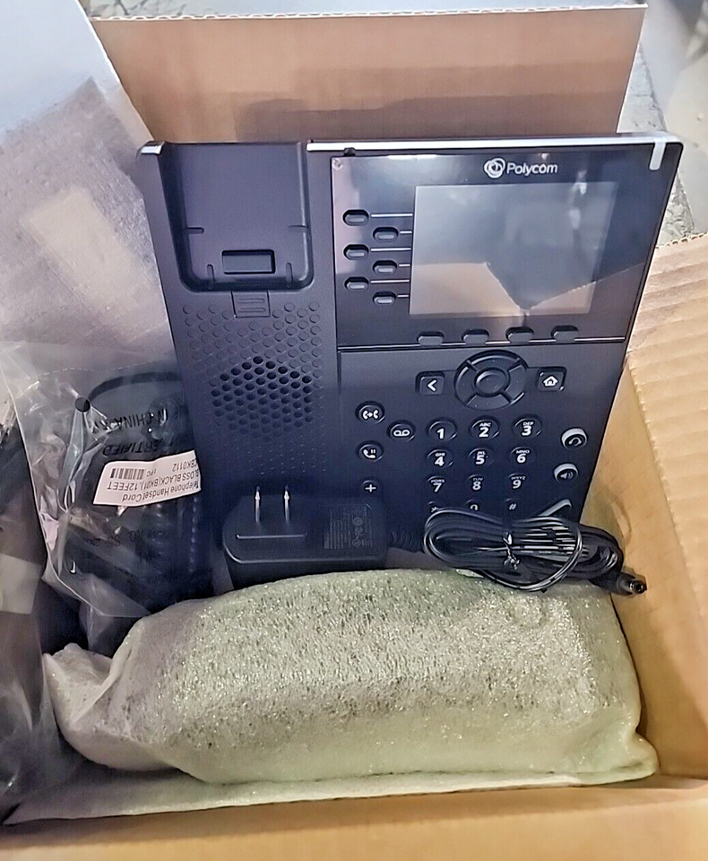 Poly VVX 350 Business IP Phone VoIP - 2200-48830-025 - Refresh Grade A ...