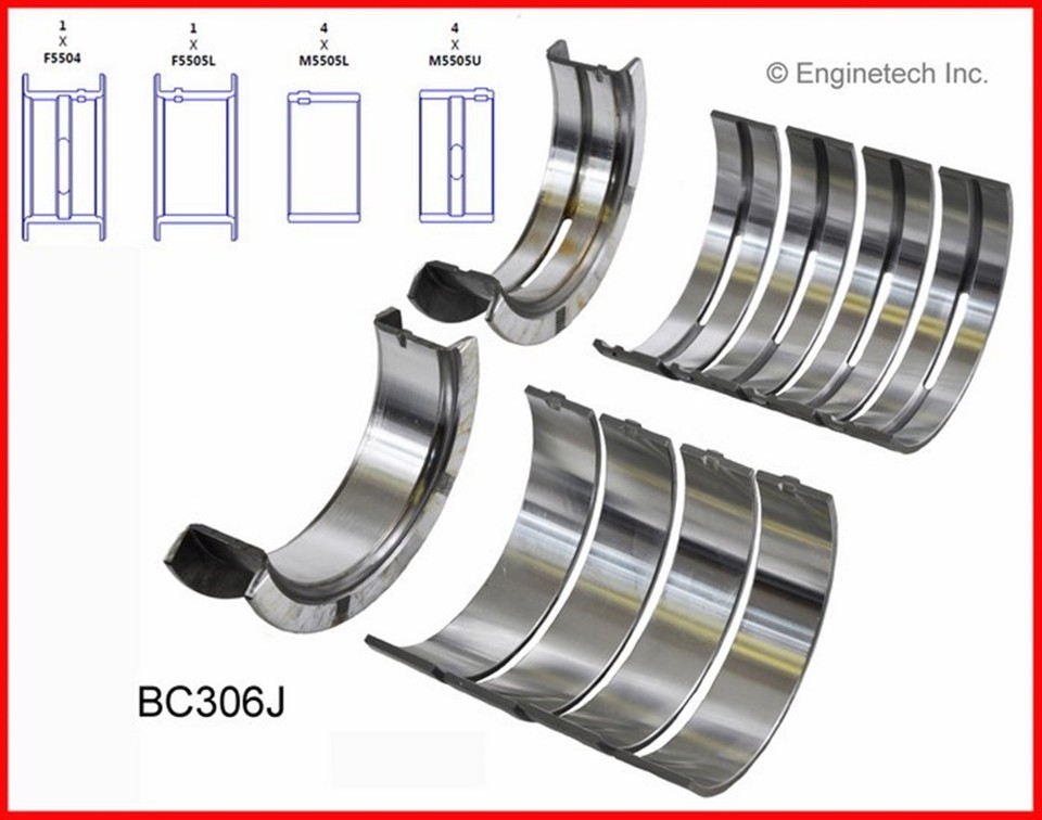 MASTER ENGINE REBUILD KIT FORD 351W 351 5.8L OHV V8 WINDSOR 1977-1983 ...
