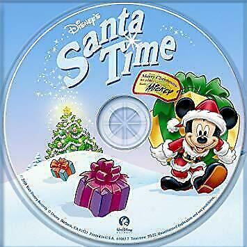 Walt Disney Records CD 2003 Santa Time Christmas Holiday Music for sale ...