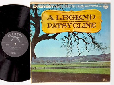 CLINE PATSY *VG/VG* "A LEGEND PATSY CLINE* 1963 US EVEREST-5229 ORIG ...