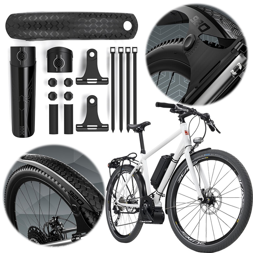 Bike Tire Wheel Mudguard Mountain Bike Wheel Mudguard Bike Hard Shell ...
