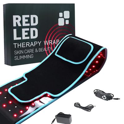 Laser Lipo LED Red Light Therapy Belt Pain Relief Near Infrared Weight ...
