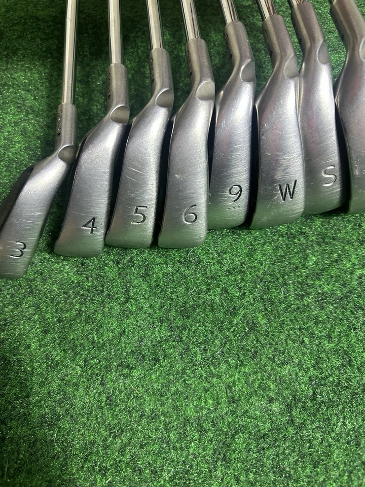 Ping G10 Iron Set 3-6,9,W,S,U Black Dot Regular Flex Left Handed | eBay