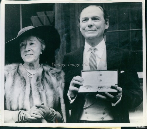 1971 Sir Geoffrey Jackson Lady Evelyn Ambassador Uruguay Knight ...