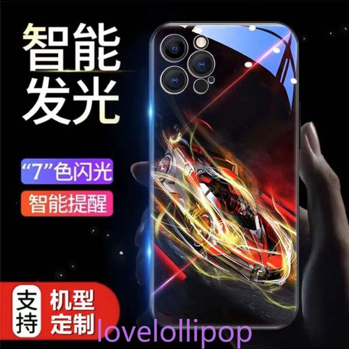 Induction Sports Car LED Light up Phone Case Cover for Samsung S25 S24 ...