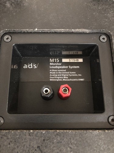 ADS M15 Monitor Loudspeaker System (pair) | eBay