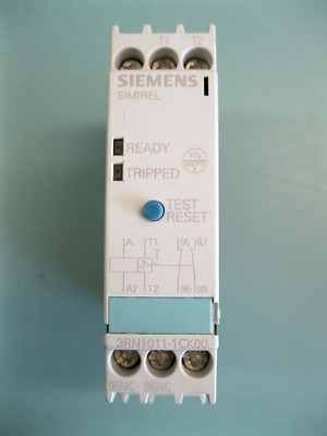 Siemens Simrel 3RN1011-1CK00 Motor Protection Relay D13 | eBay