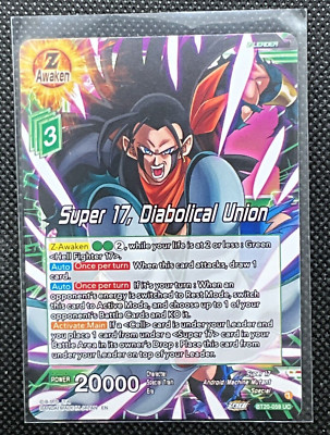 Super 17, Diabolical Union #BT20-059 Dragon Ball Z Power Absorbed ...